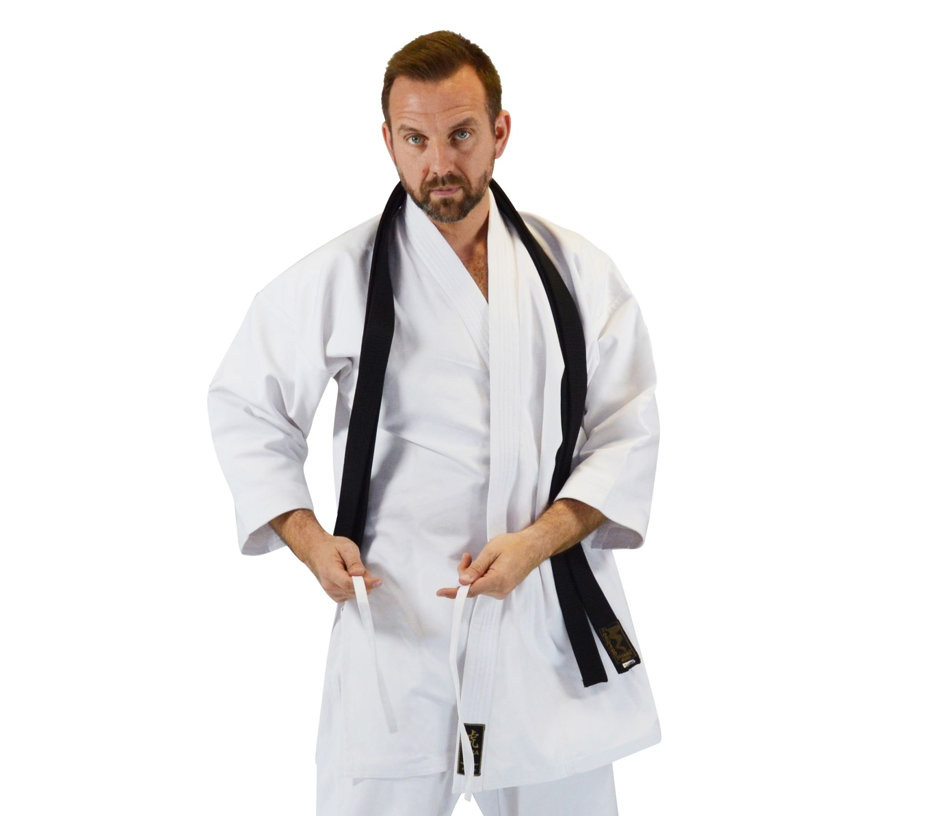 TORA Karate Gi, 14oz white Canvas 160